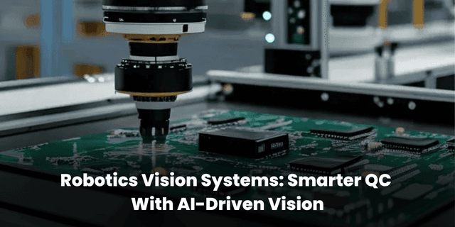 Robotics Vision Systems: Smarter QC With AI-Driven Vision